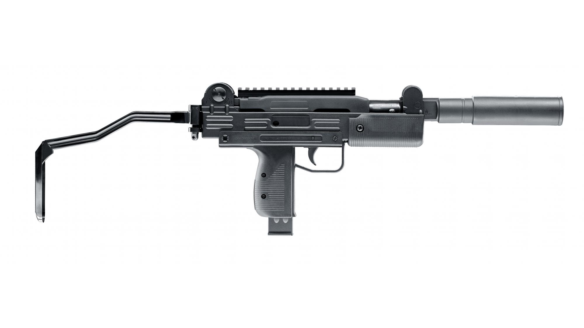 Products » Airguns » Spring Operated » 2.4373 » Mini UZI » www.umarex.com