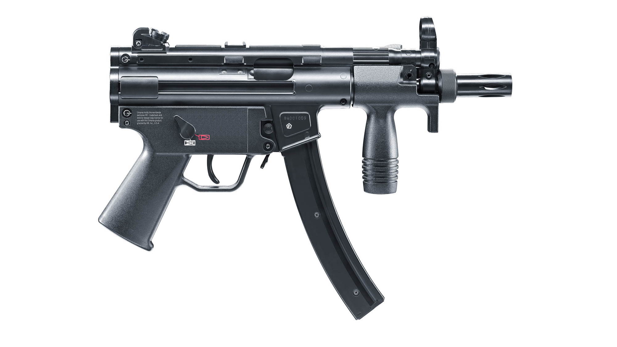 Products » Airsoft » CO₂ » 2.5786 » MP5 K » www.umarex.com