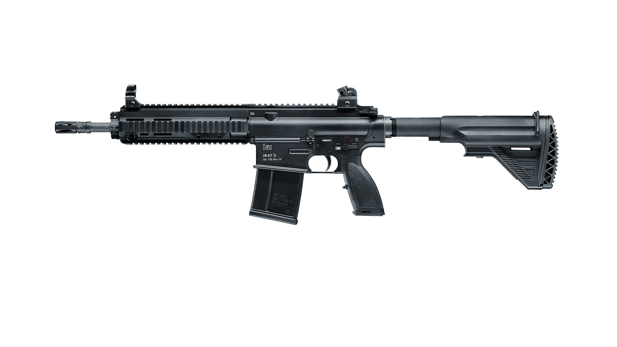Products » Airsoft » Gas » 2.5985X » HK417 D » www.umarex.com