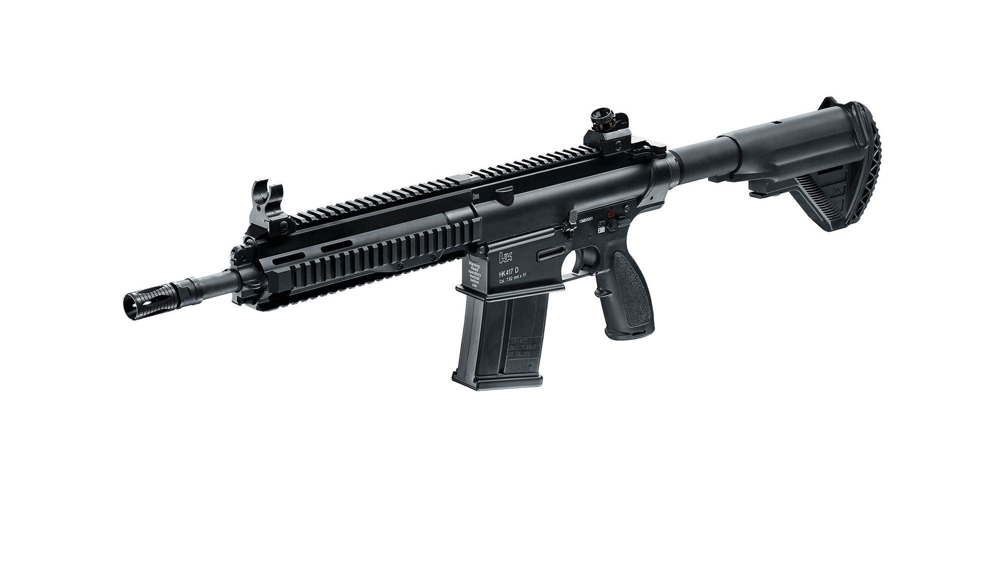 Products » Airsoft » Gas » 2.5985X » HK417 D » www.umarex.com