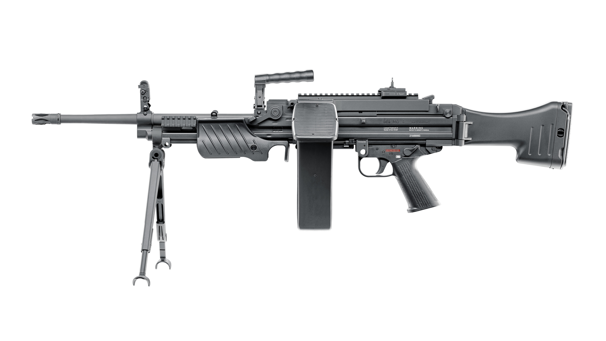 Products » Airsoft » Electric » 2.6487 » MG4 » www.umarex.com