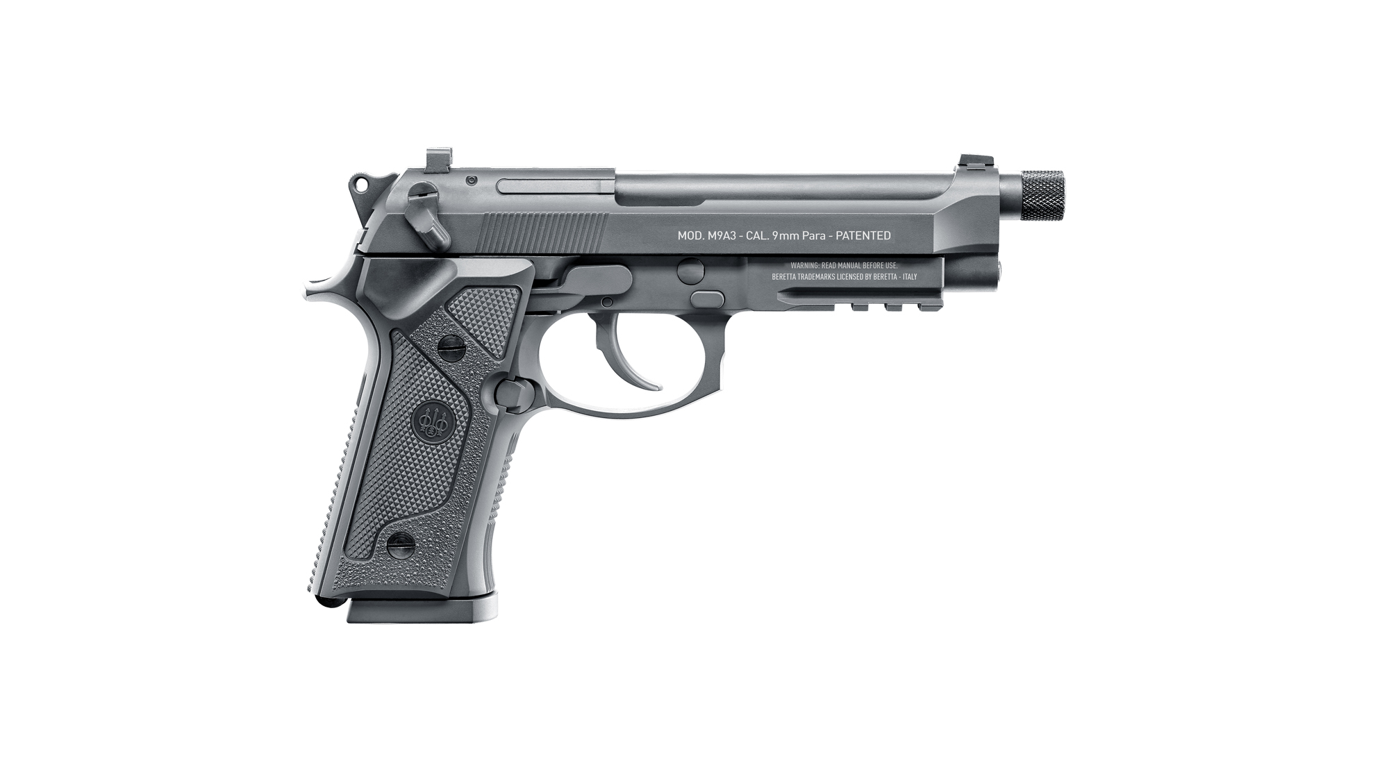 Products » Airguns » CO₂ » 5.8393 » MOD. M9A3 FM » www.umarex.com
